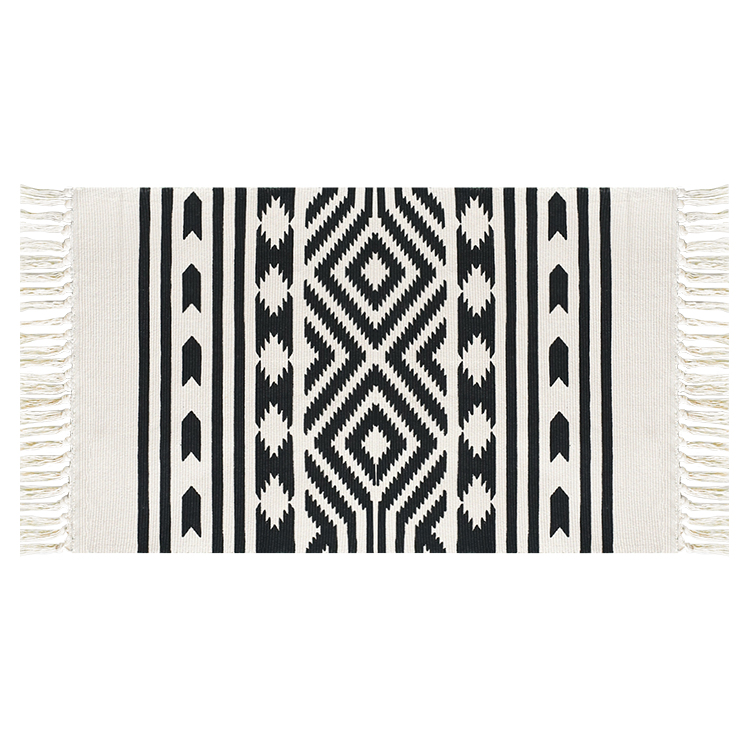 Creative patterned cotton door mat