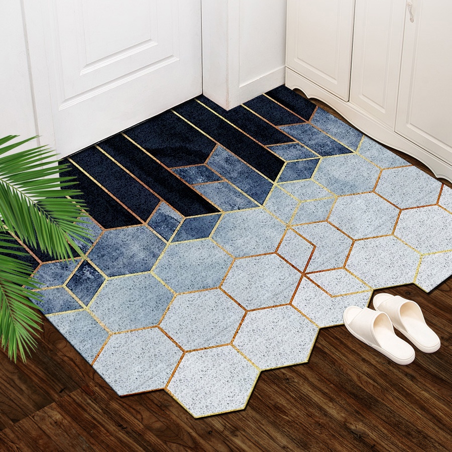 Easy-to-clean PVC doormat