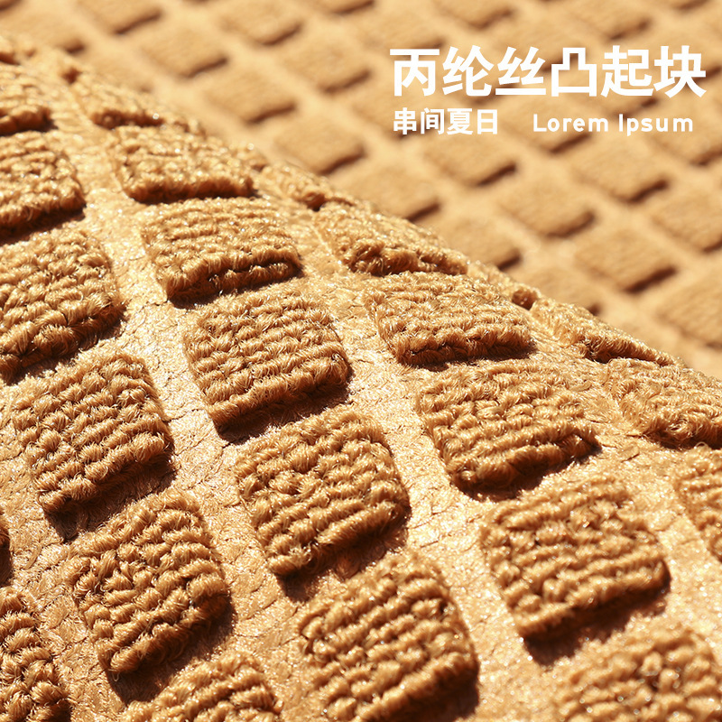 Starter colored rubber door mats