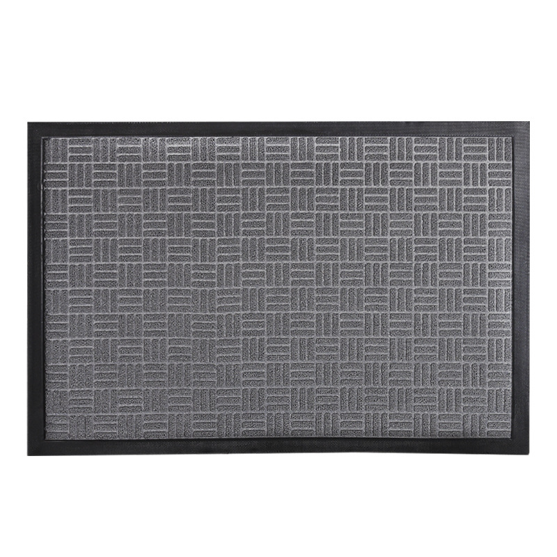 Starter colored rubber door mats